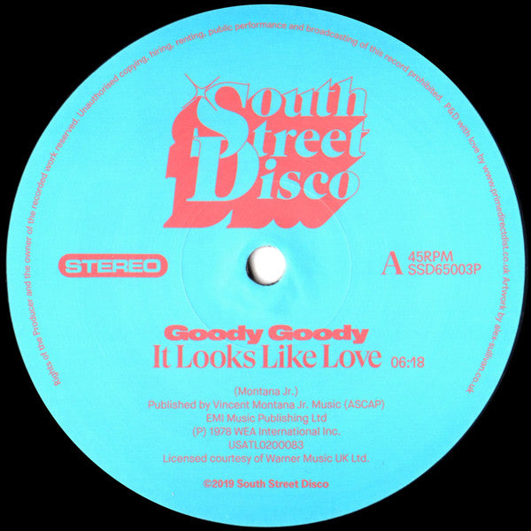 Goody Goody - It Looks Like Love (12") – Further Records