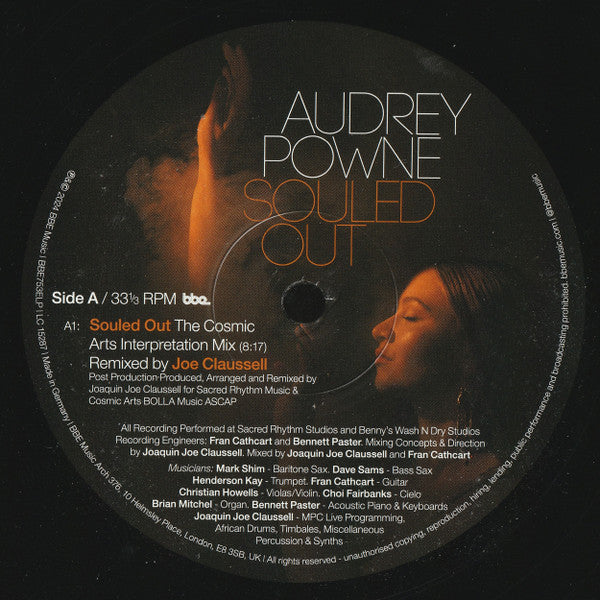 Audrey Powne - Souled Out / Feed The Fire (Joe Claussell / Atjazz ...