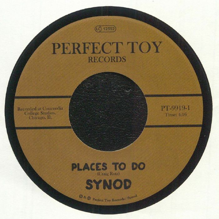Synod - Places To Do / Creatures Of Habit (7") – Further Records