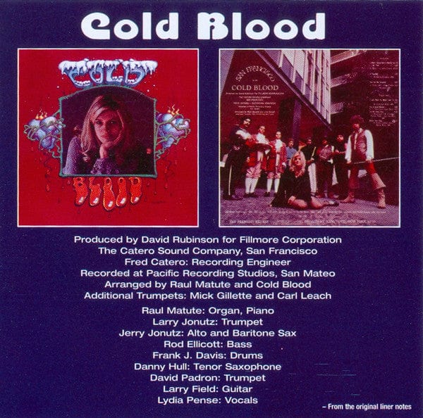 Cold Blood - Cold Blood / Sisyphus (CD) – Further Records