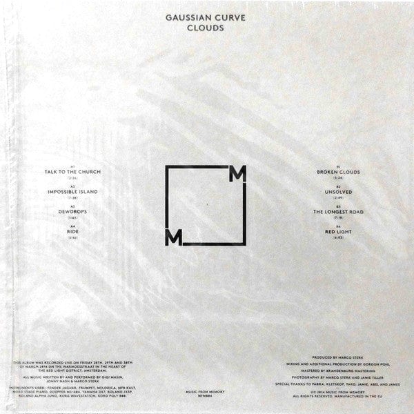 Gaussian Curve - Clouds (LP) – Further Records